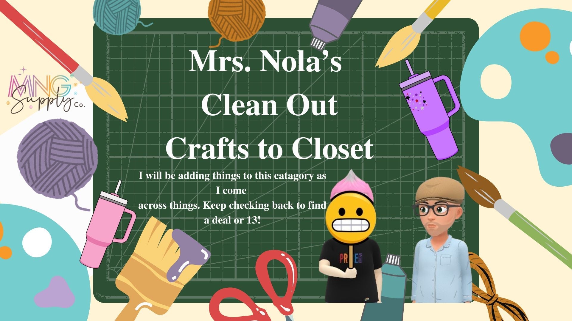 Mrs. Nola's Clean Out – MNG Supply Co