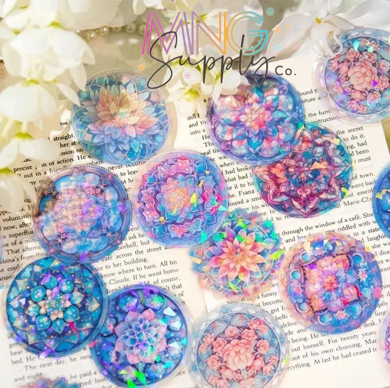 Sticker Slaps Stain Glass Window Series – MNG Supply Co