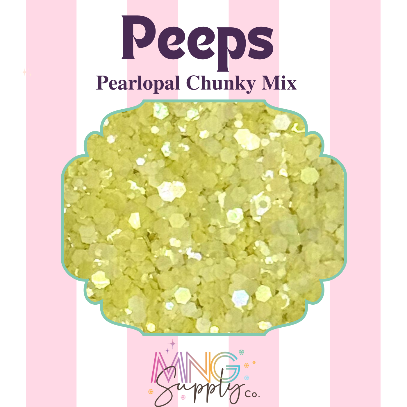 Mng Glitter Peeps Mng Supply Co